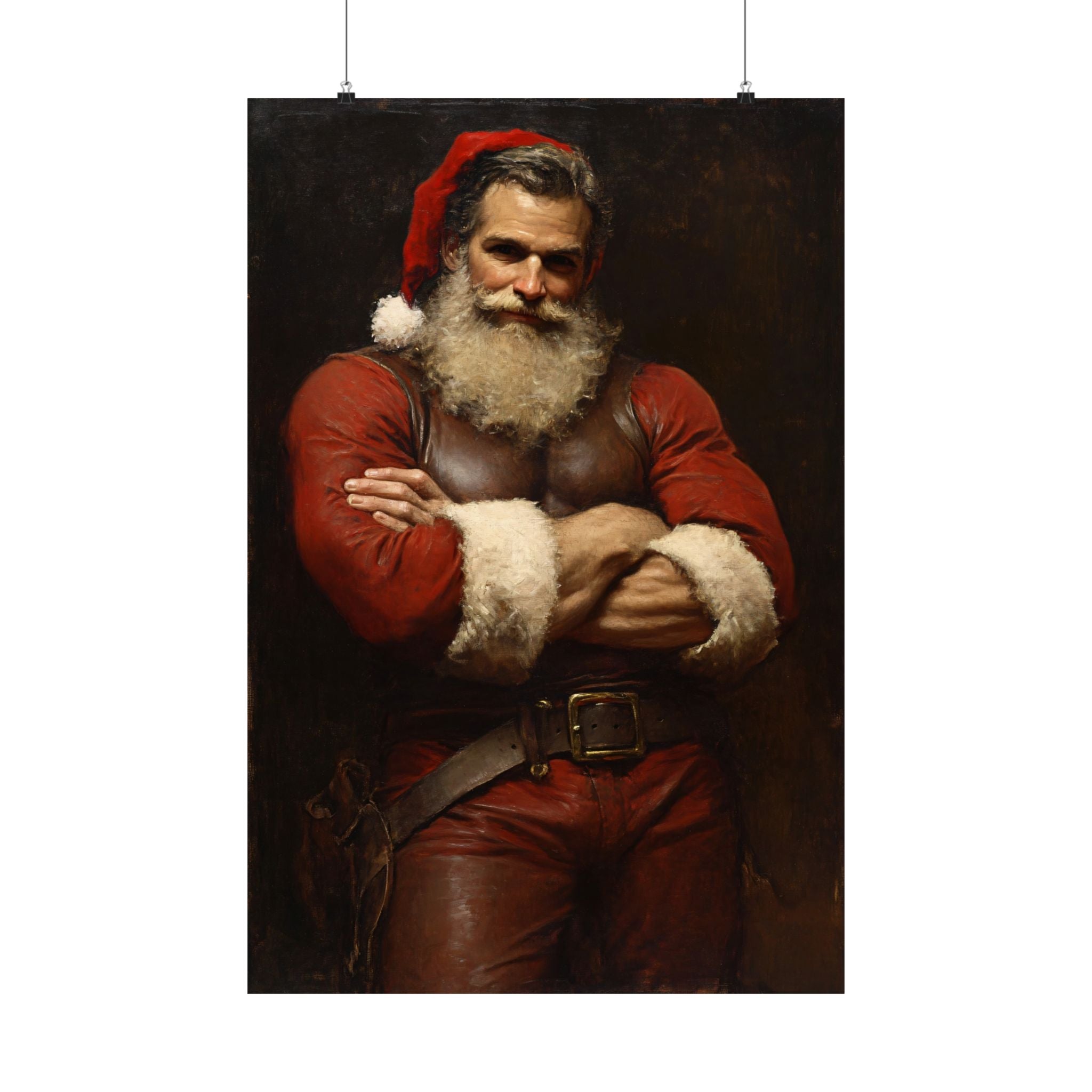 Sexy Santa Claus Art Print – Ye Curiosity Shoppe